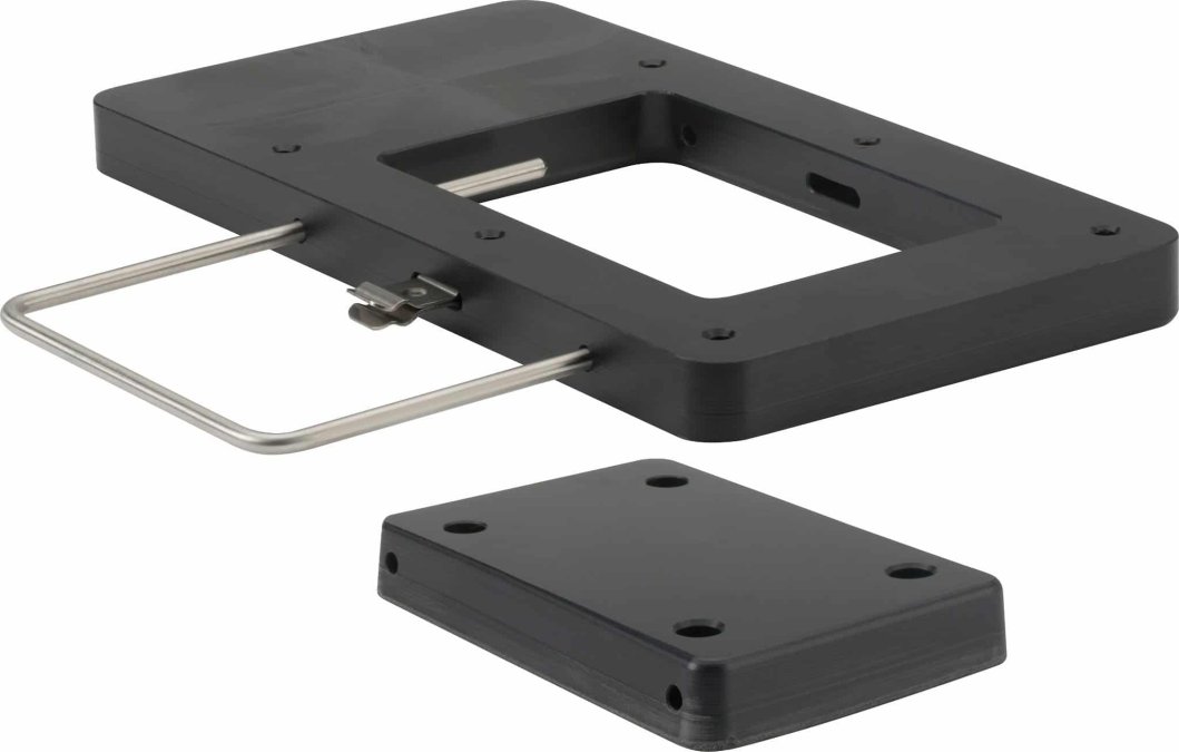 Mounting plate for electric motors MotorGuide, black