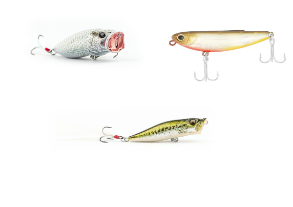 Top water lures - lures for the upper layers of the water