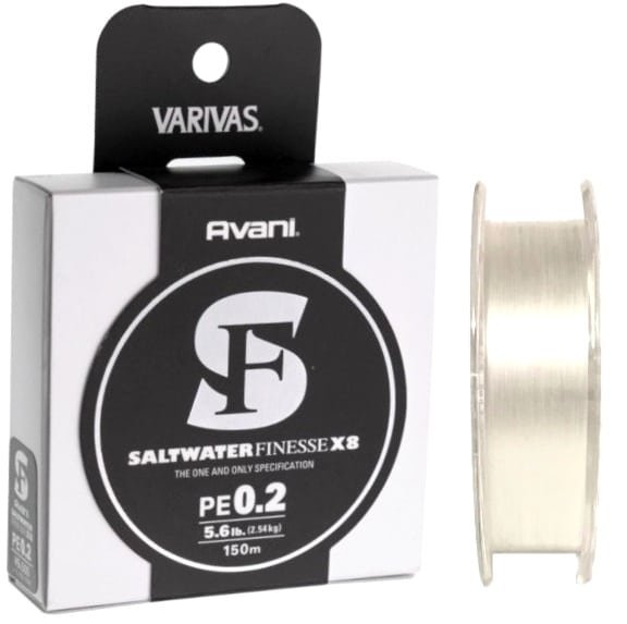 Braided line Varivas Saltwater Finesse #8