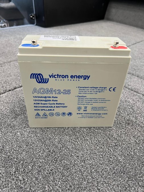 Battery Victron Energy AGM 12V 25Ah Super Cycle