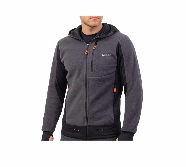 Fleece jacket Graff 223-P-BL-2