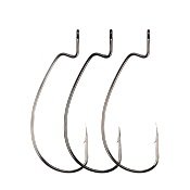 Offset hooks - variable size, wire and gape hooks.