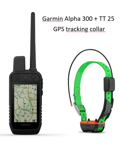 Kit Garmin Alpha 300+ TT25 GPS collar | Eholotes.eu