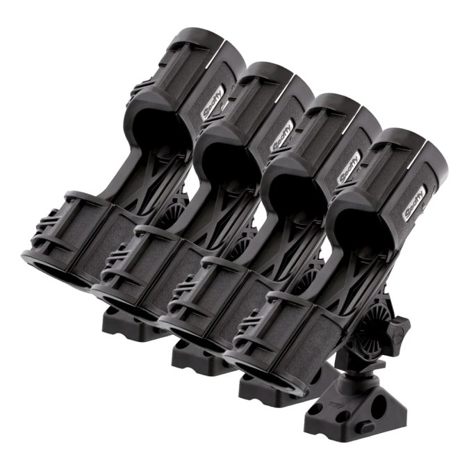 Scotty 400-BK-Quad set of four rod holders