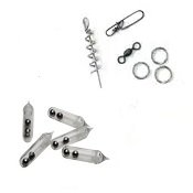 Terminal tackle - various hardware for spinning and fishing