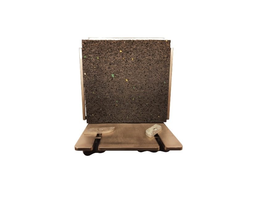 Base for LiveScope bracket for NorthSilver