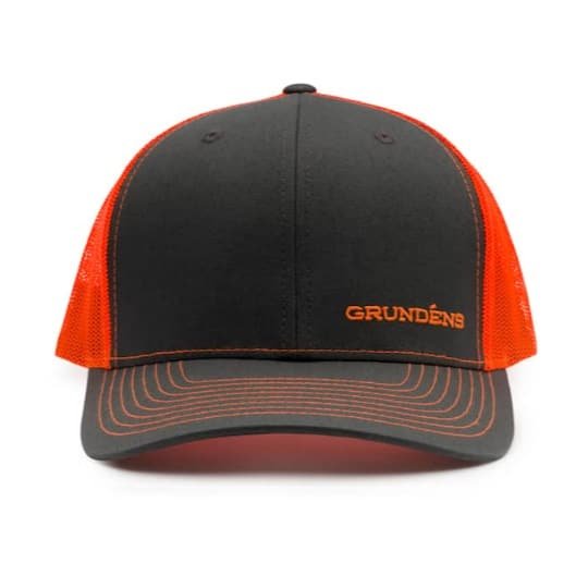 Grundens Offset Embroidered Trucker Hat