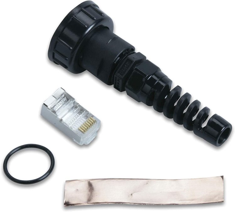 Garmin Ethernet cable end