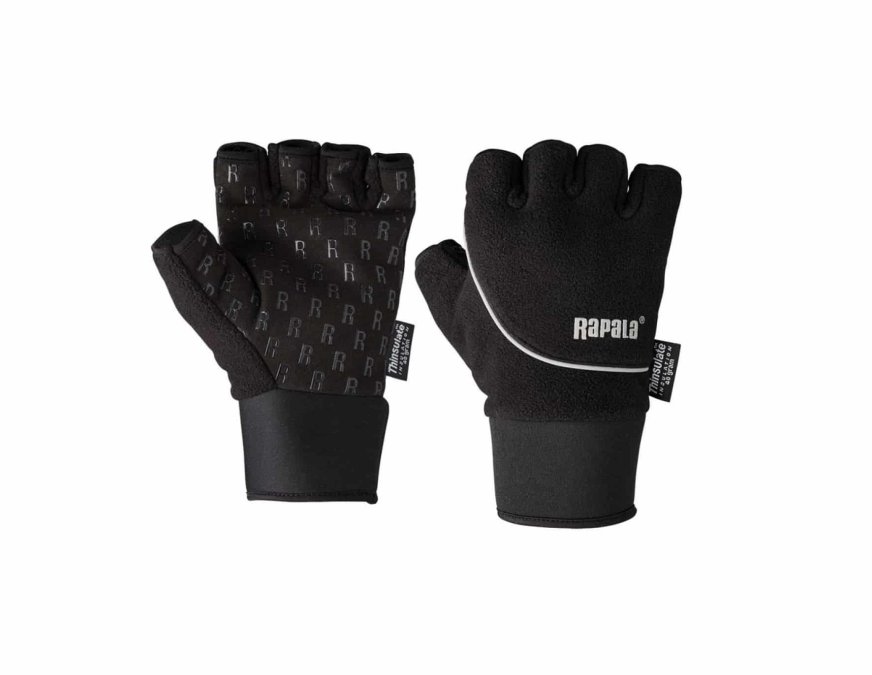 Rapala half finger gloves store