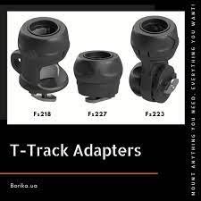 Fasten FS 227 T-pass mount, black