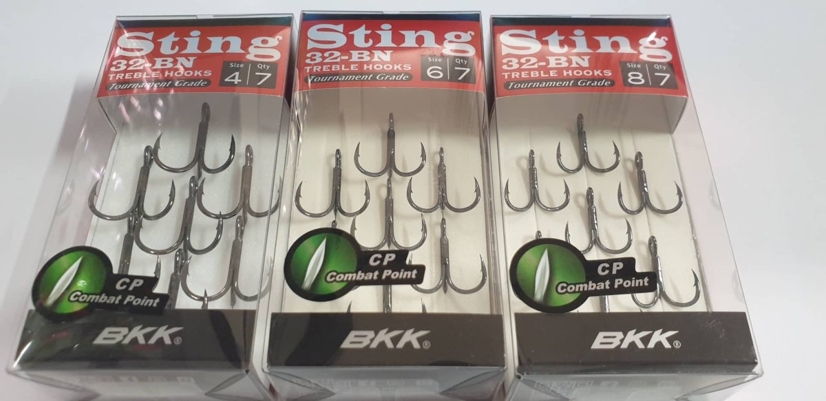 Hooks BKK Treble Sting 32-BN