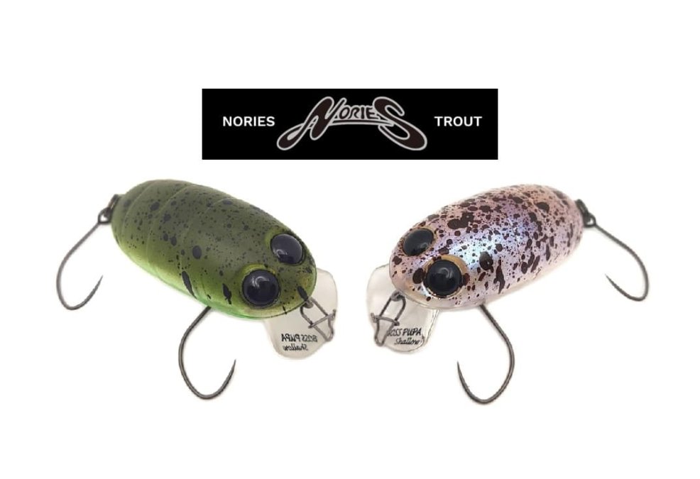 Wobbler Nories Crankin Boss Pupa Shallow