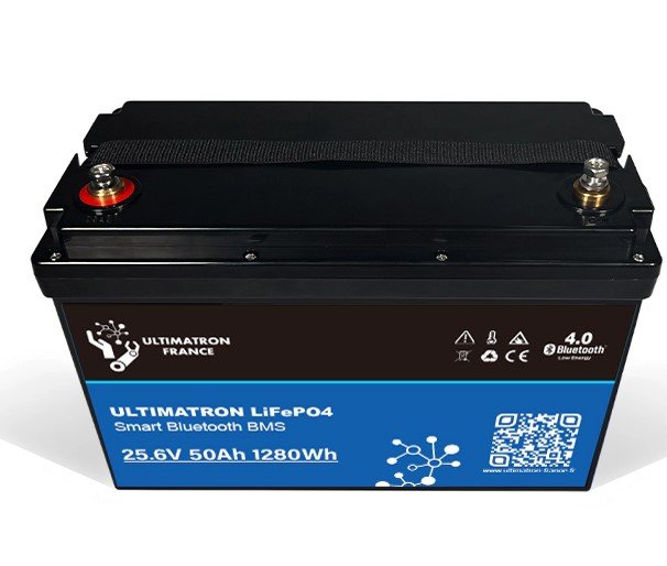 Lithium battery Ultimatron LiFePO4 24V 50 Ah UBL-24-50