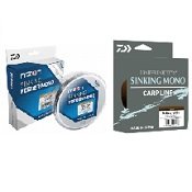 Lines for feeder fishing, leaders and leader materials.