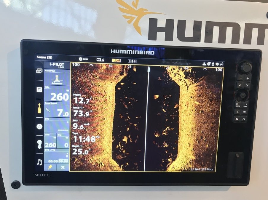 Sonar Humminbird Solix 10 MEGA SI+ G3 with Zeroline Card
