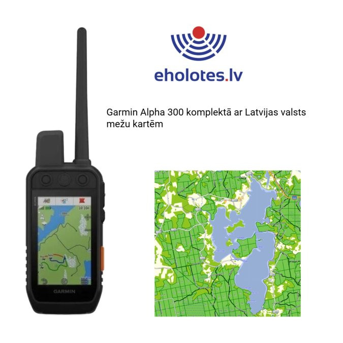 Kit Garmin Alpha 300+ T20 GPS collar