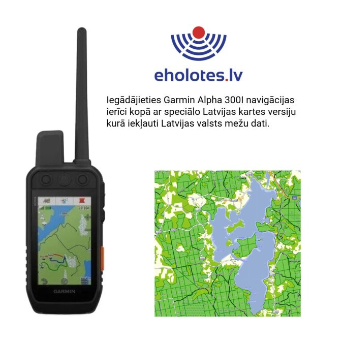 Kit Garmin Alpha 300i+ T20 GPS collar